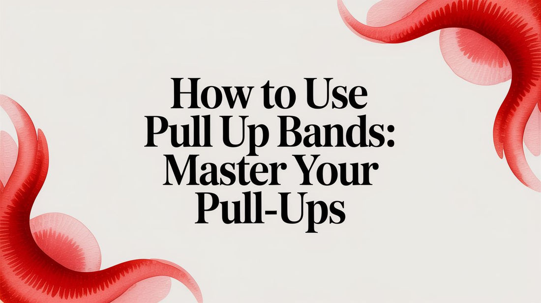How to Use Pull Up Bands: Master Your Pull-Ups – MONFIT